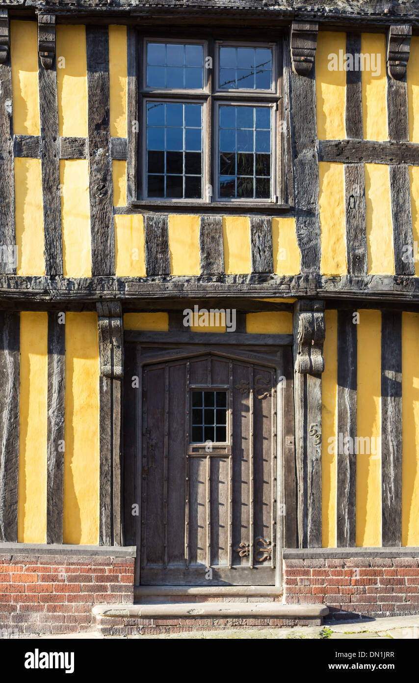 Timber framed building in the Historic market town of Ludlow ...