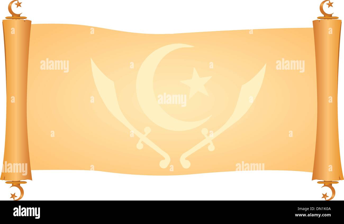 Scroll antique parchment on Stock Vector Images - Alamy