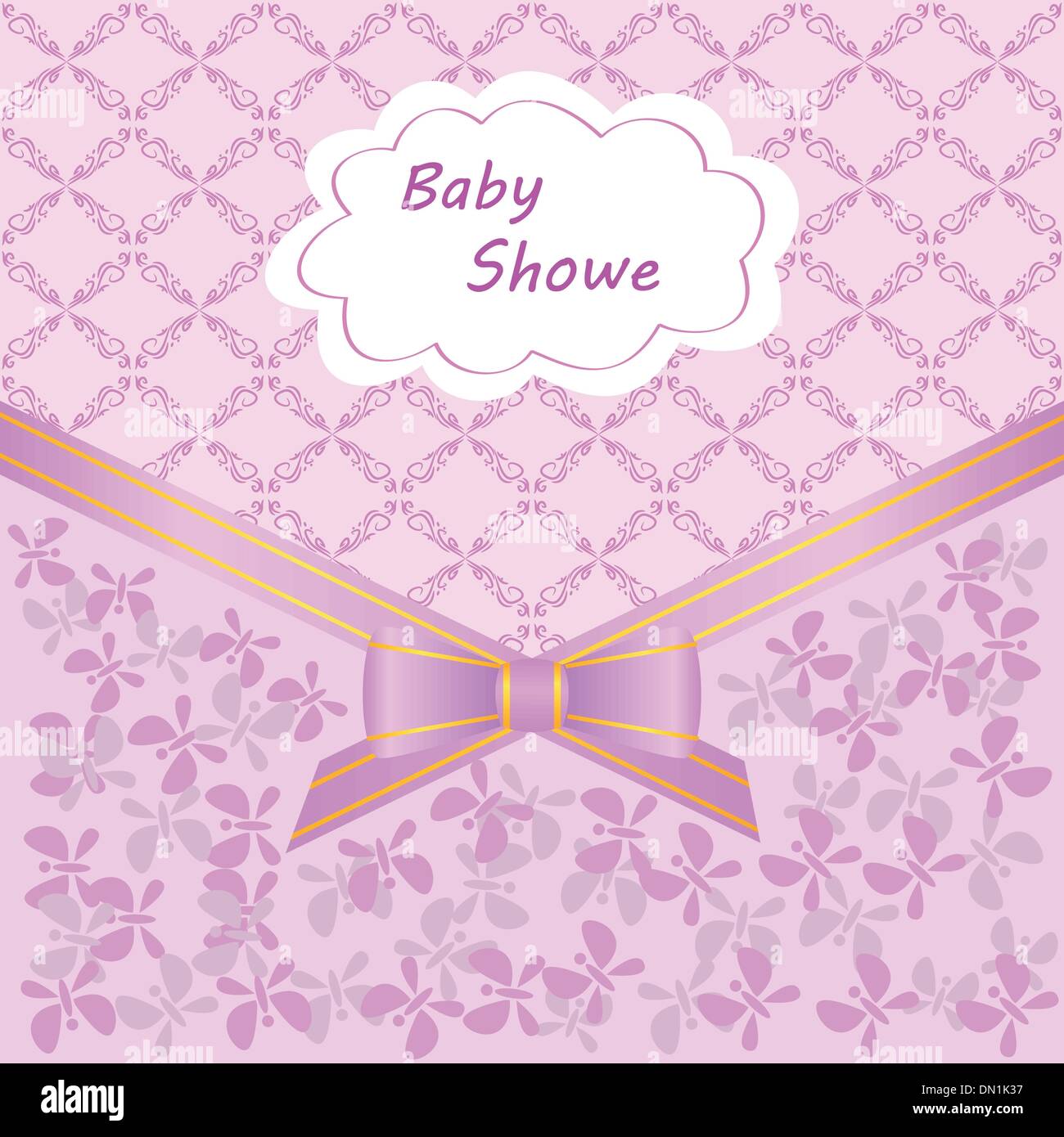 Baby shower cloud cartoon Stock Vector Images - Alamy
