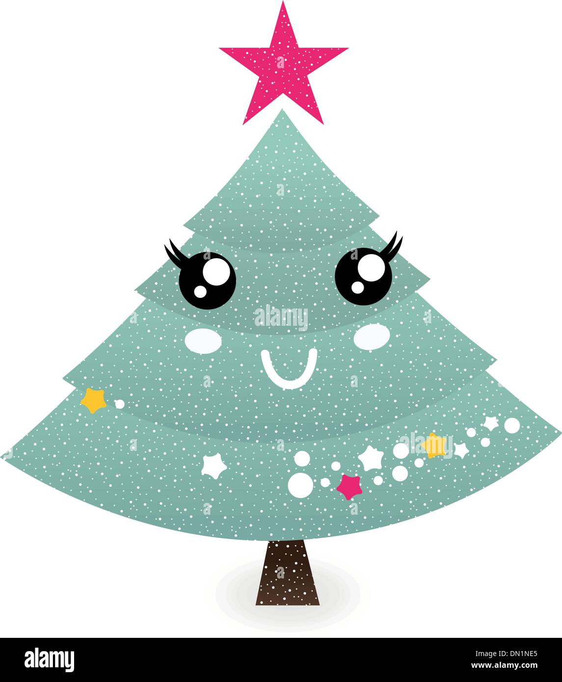 Cute Christmas Tree Clip Art