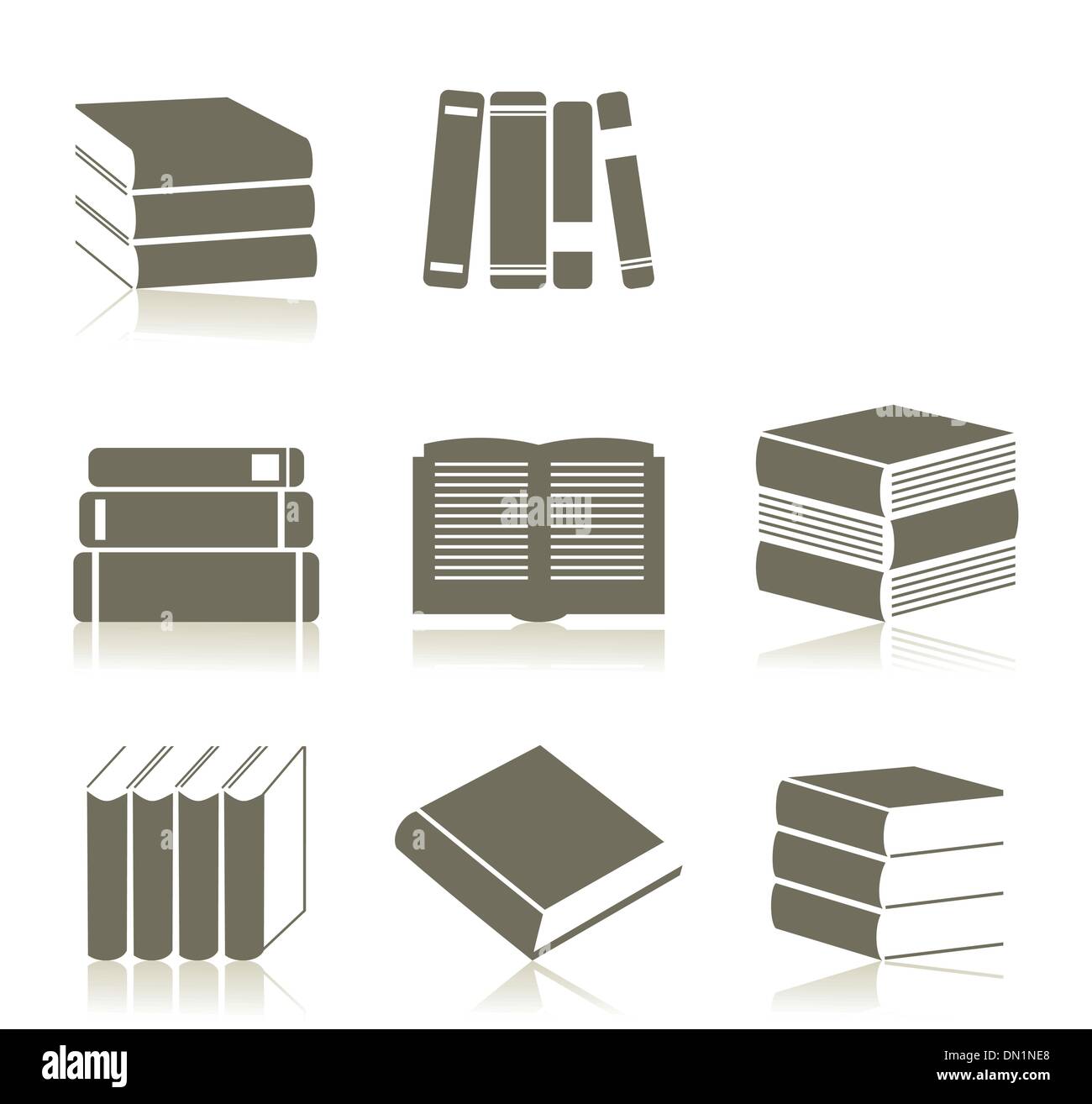 Book icon image Cut Out Stock Images & Pictures - Alamy