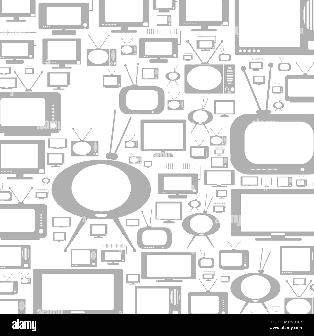 Mobile tv background Stock Vector Images - Alamy