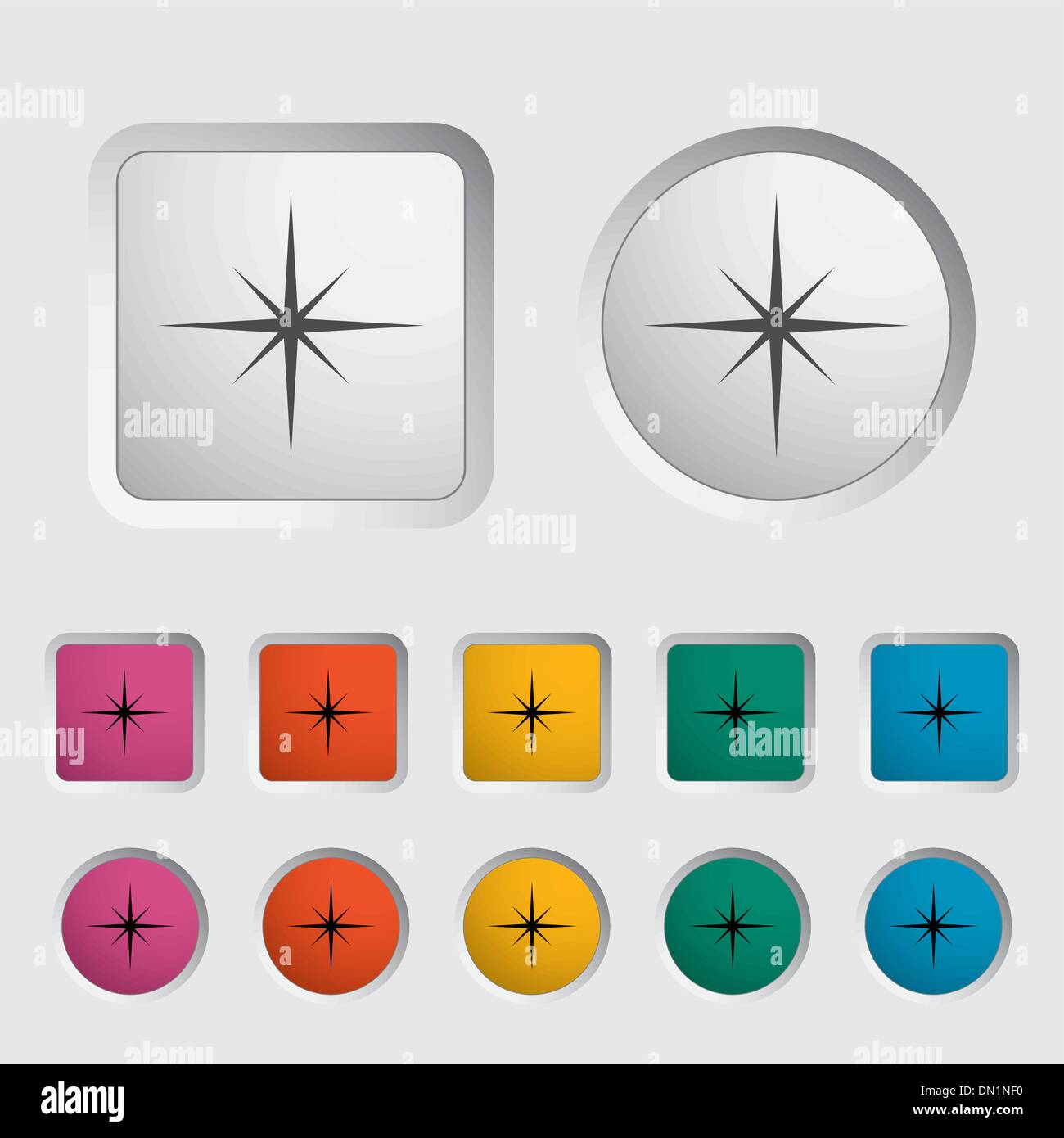 2 star vector vectors hi-res stock photography and images - Alamy