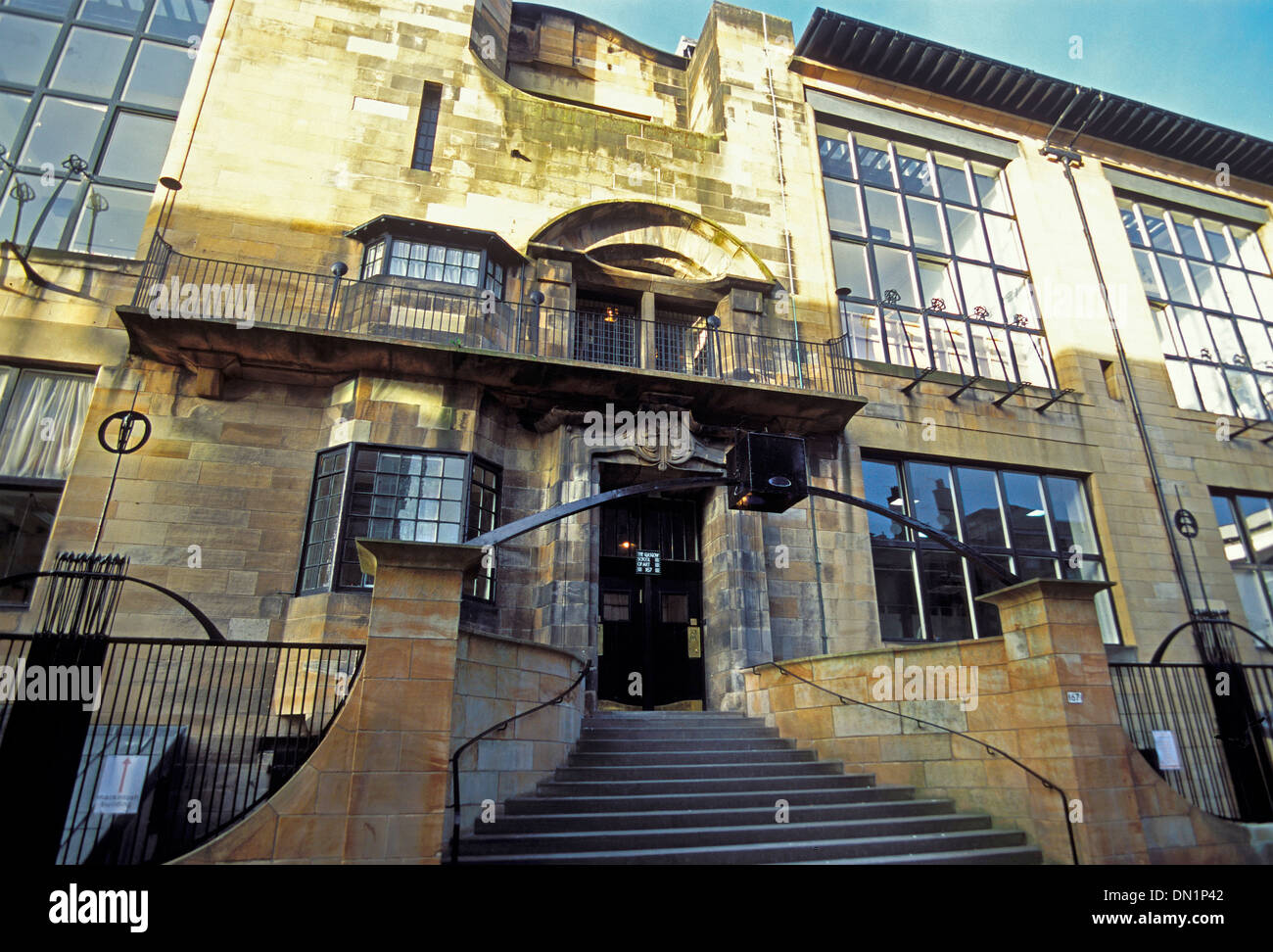 Charles Rennie Mackintosh designed glasgow school of art Stock Photo ...