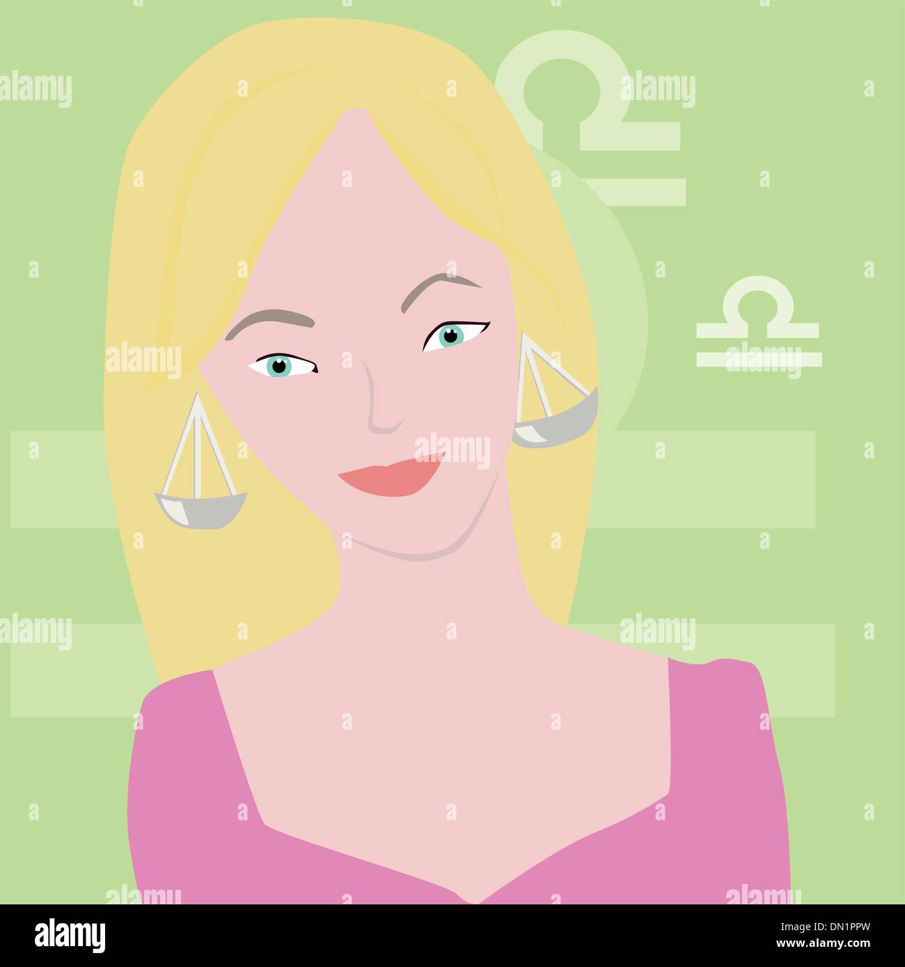 Libra woman hi-res stock photography and images - Alamy