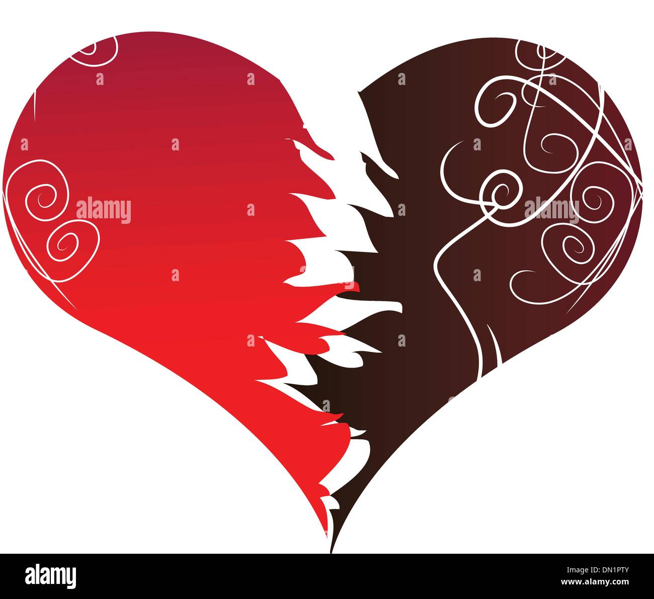Broken heart hi-res stock photography and images - Alamy