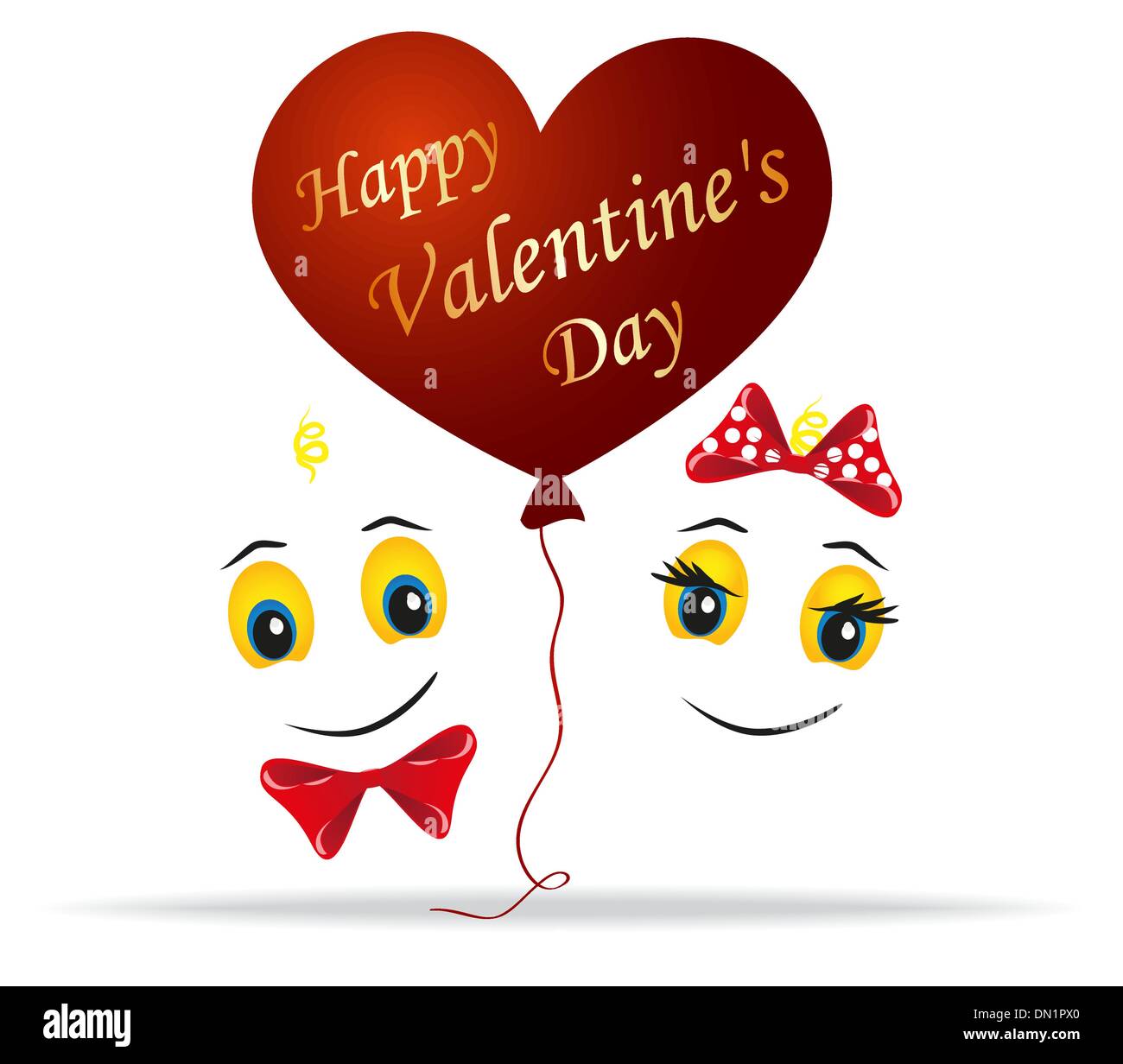 Vector design smiley boy Cut Out Stock Images & Pictures - Alamy