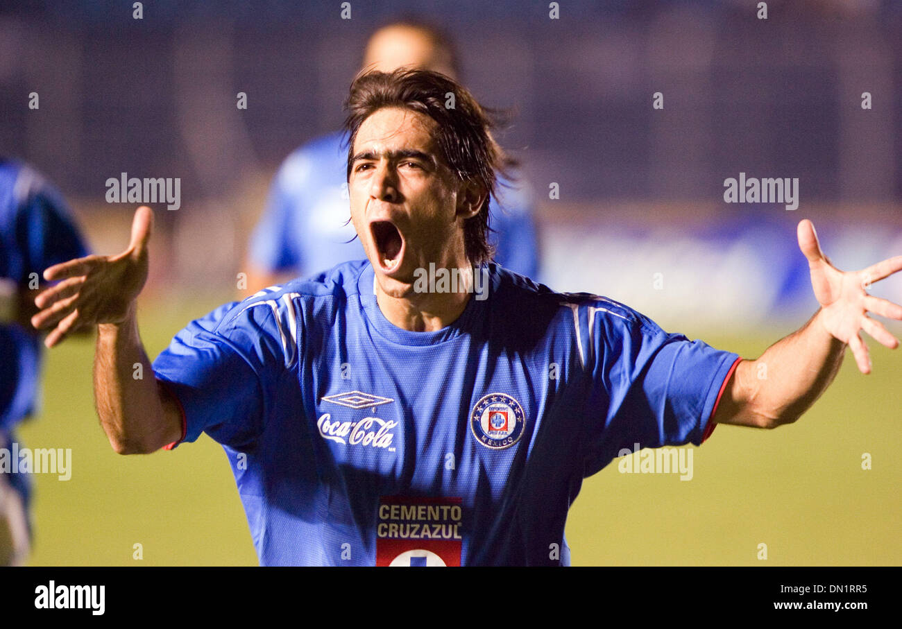 Mar 15, 2006; Mexico City, MEXICO; SOCCER: Cruz Azul forward CESAR ...