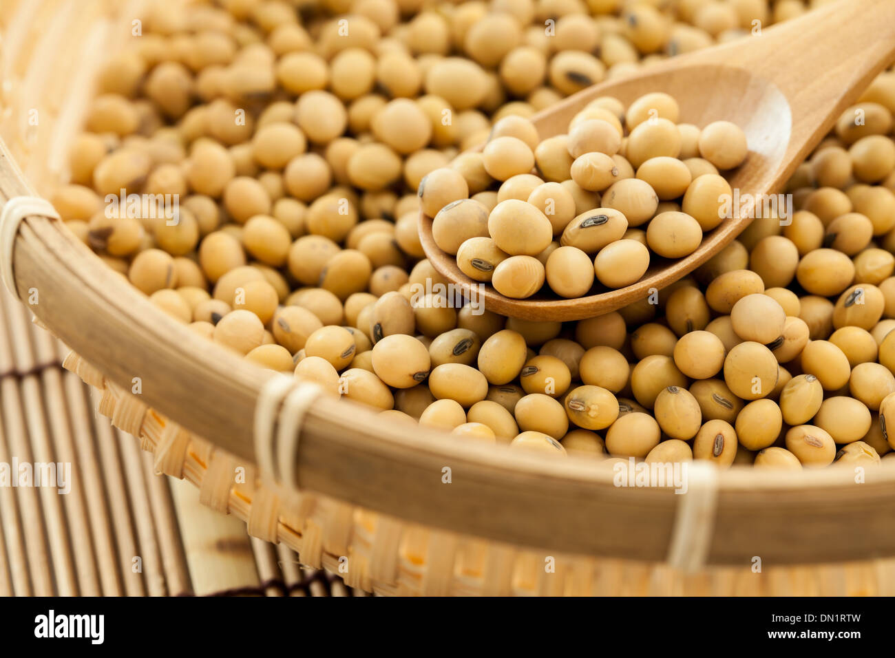 Soy beans shooting in studio Stock Photo - Alamy