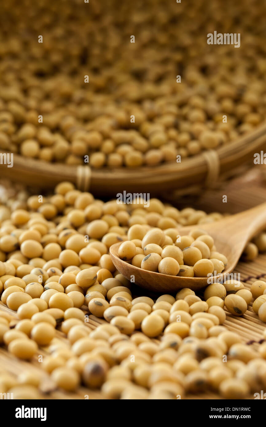 Soy beans shooting in studio Stock Photo - Alamy