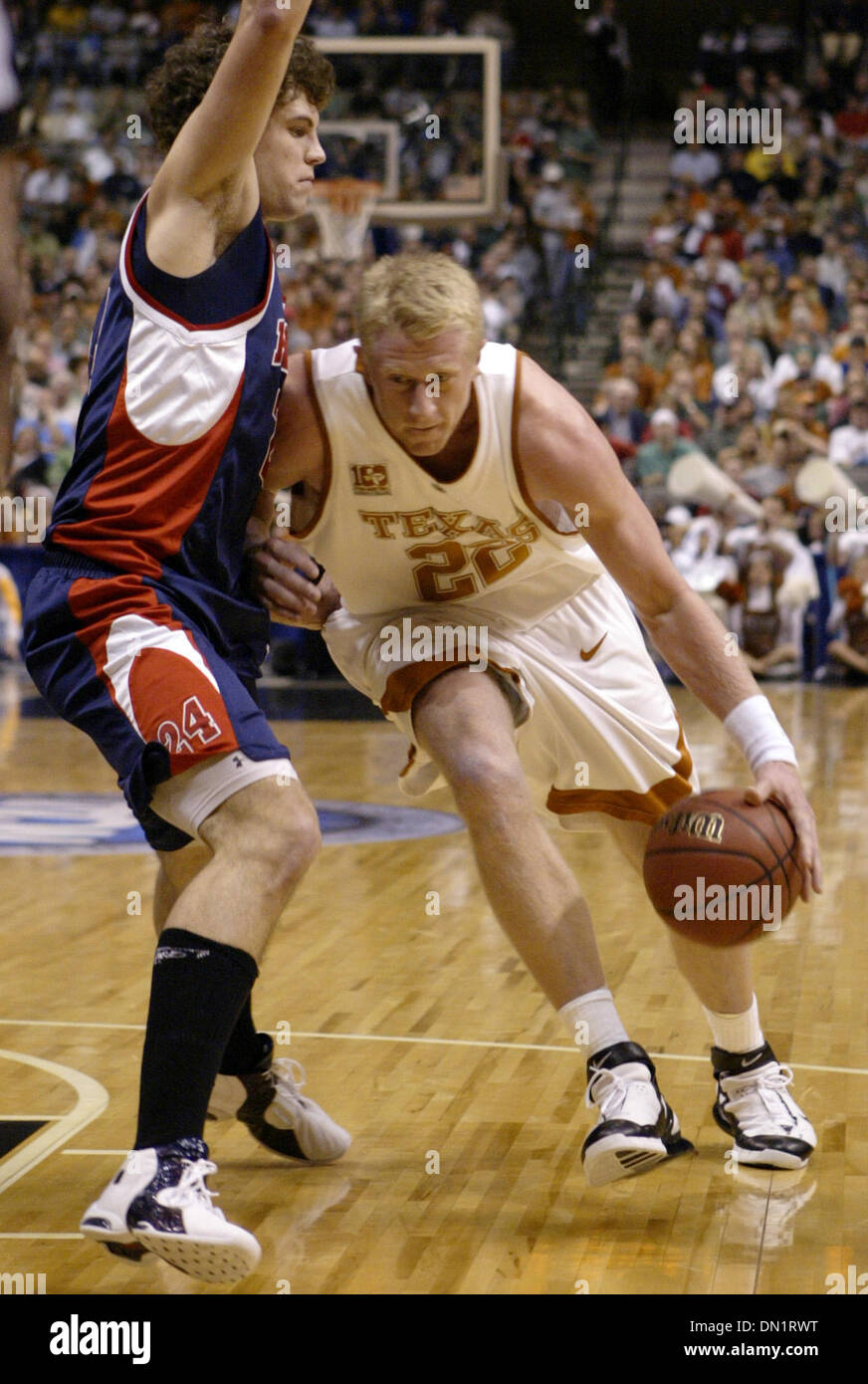 Mar 17, 2006; Dallas, TX, USA; NCAA: College Basketball: Texas' Brad ...