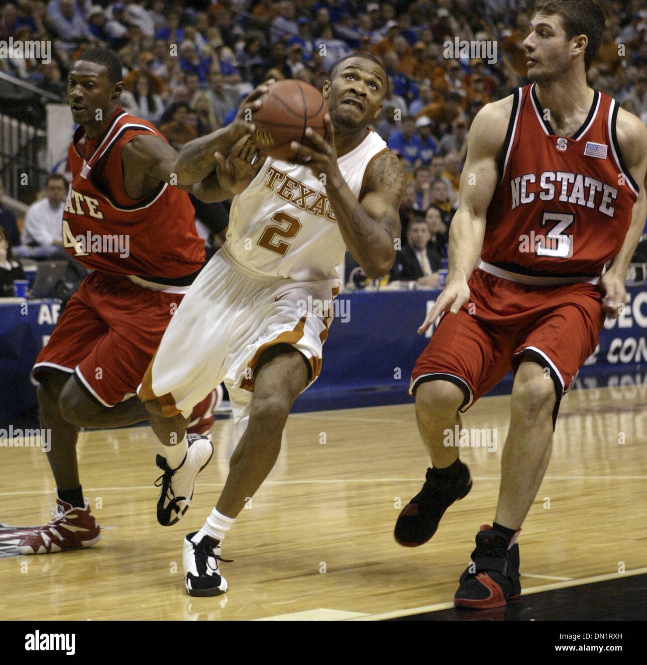 Mar 19, 2006; Dallas, TX, USA; NCAA BASKETBALL: Texas' P.J. Tucker ...