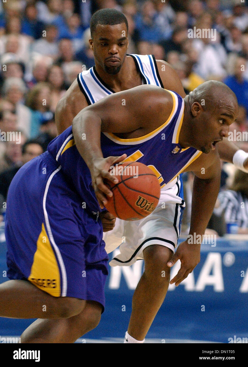 Mar 23, 2006; Atlanta, GA, USA; College Basketball: LSU's Glen Davis ...