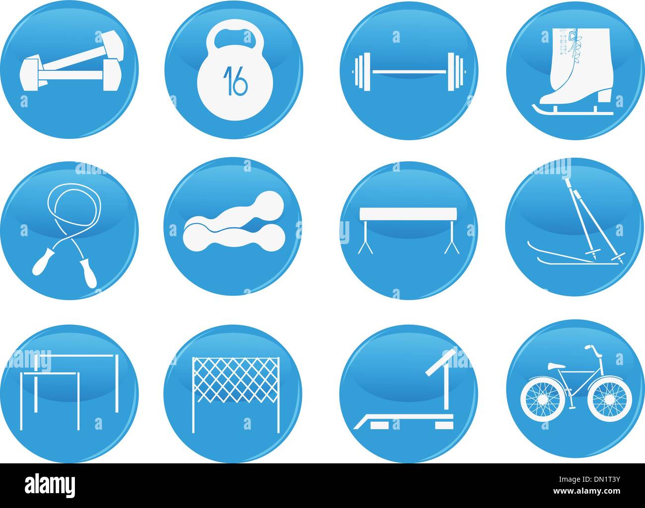 Fitness track Stock Vector Images - Alamy