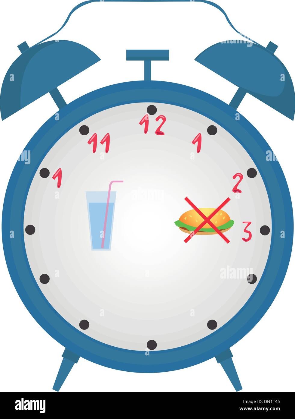 Meal time Stock Vector Images - Alamy