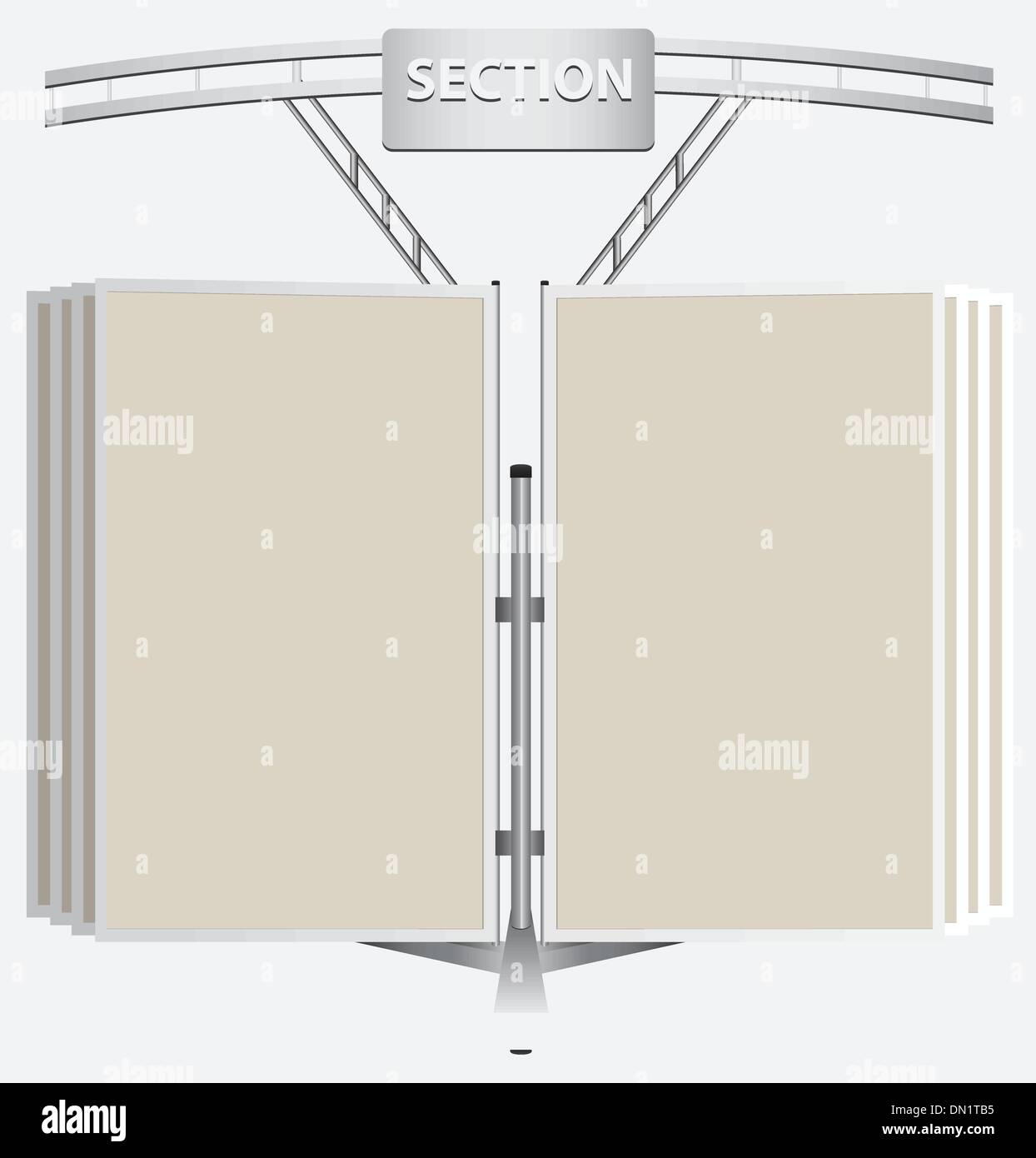 Book store section Stock Vector Images - Alamy