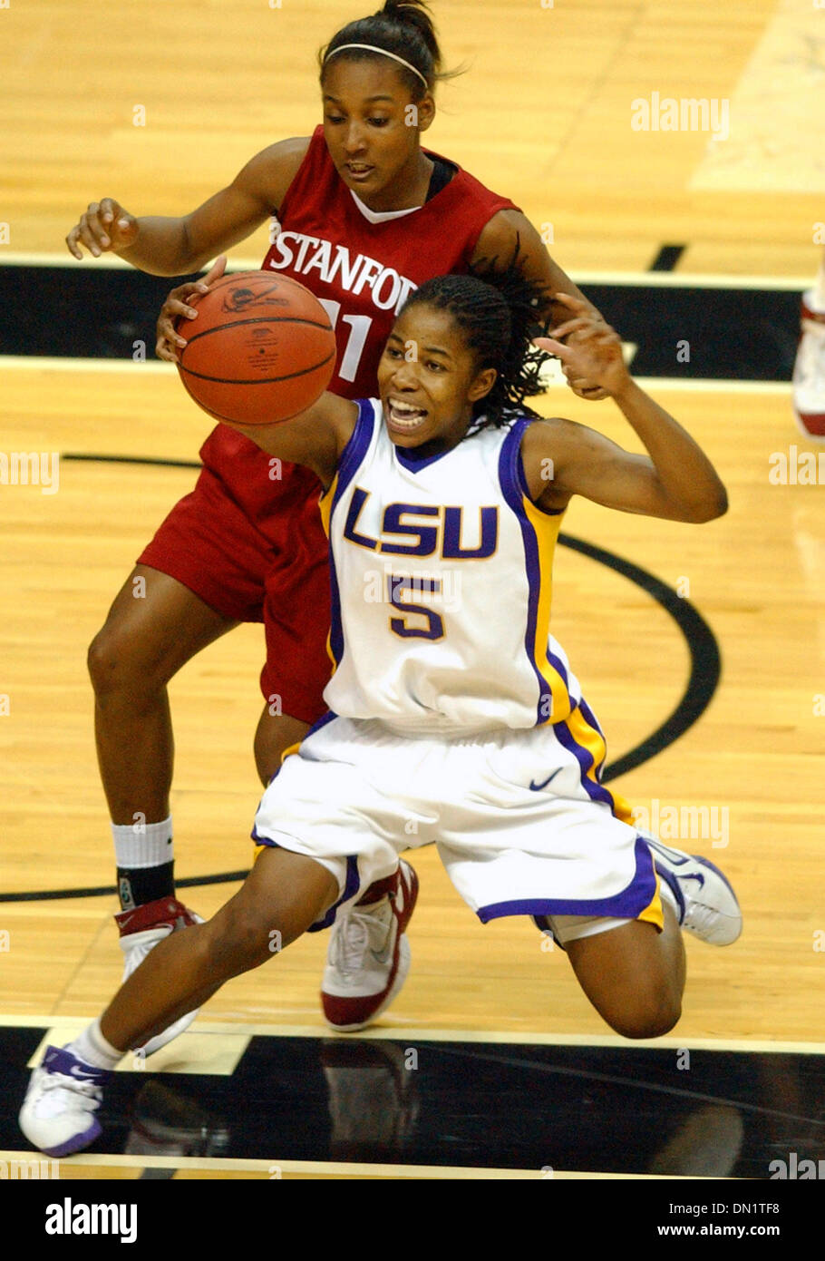 Mar 27, 2006; San Antonio, TX, USA; NCAA Women's Basketball: LSU's ...