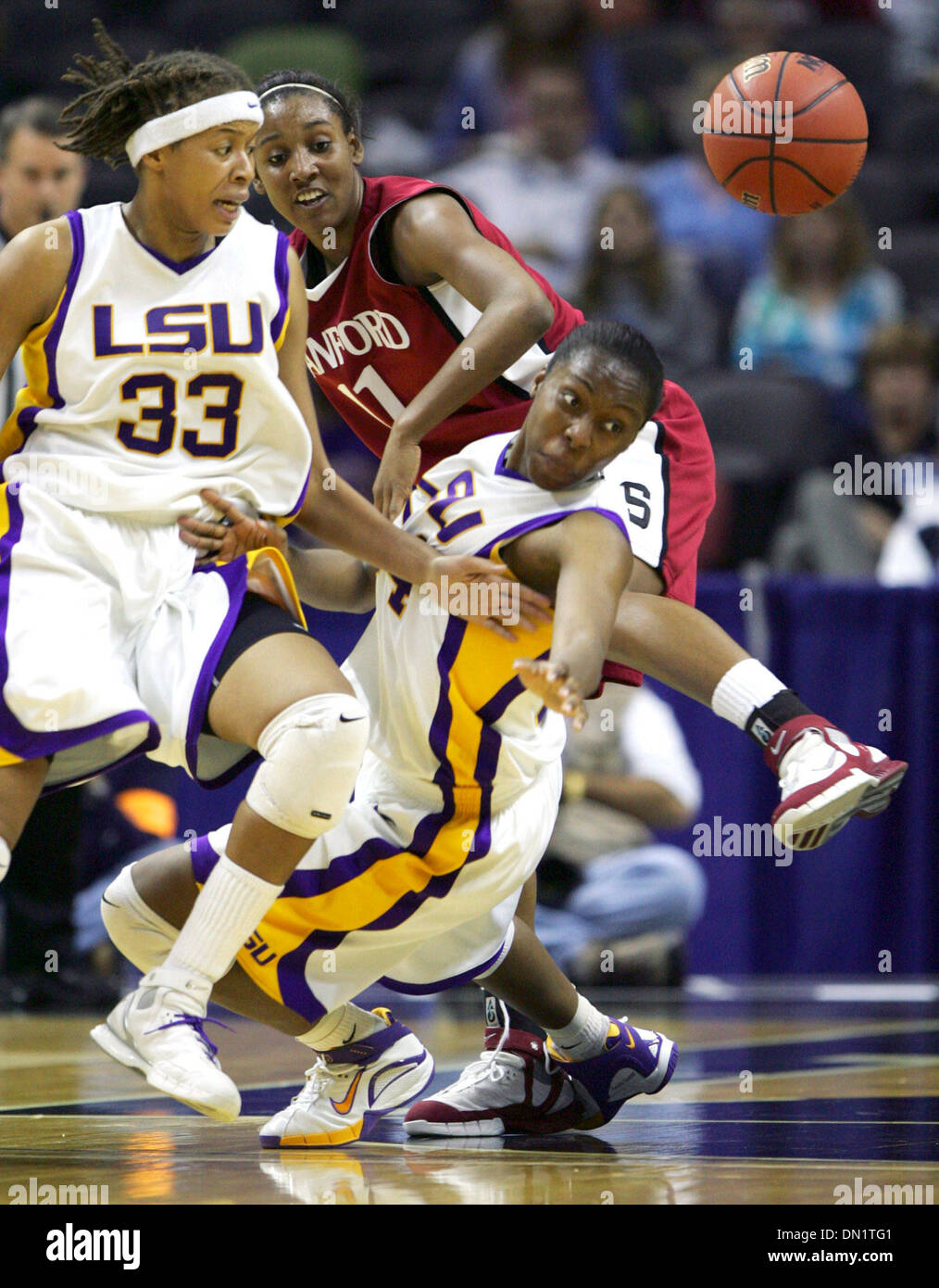 Mar 27, 2006; San Antonio, TX, USA; NCAA Women's Basketball: LSU's ...