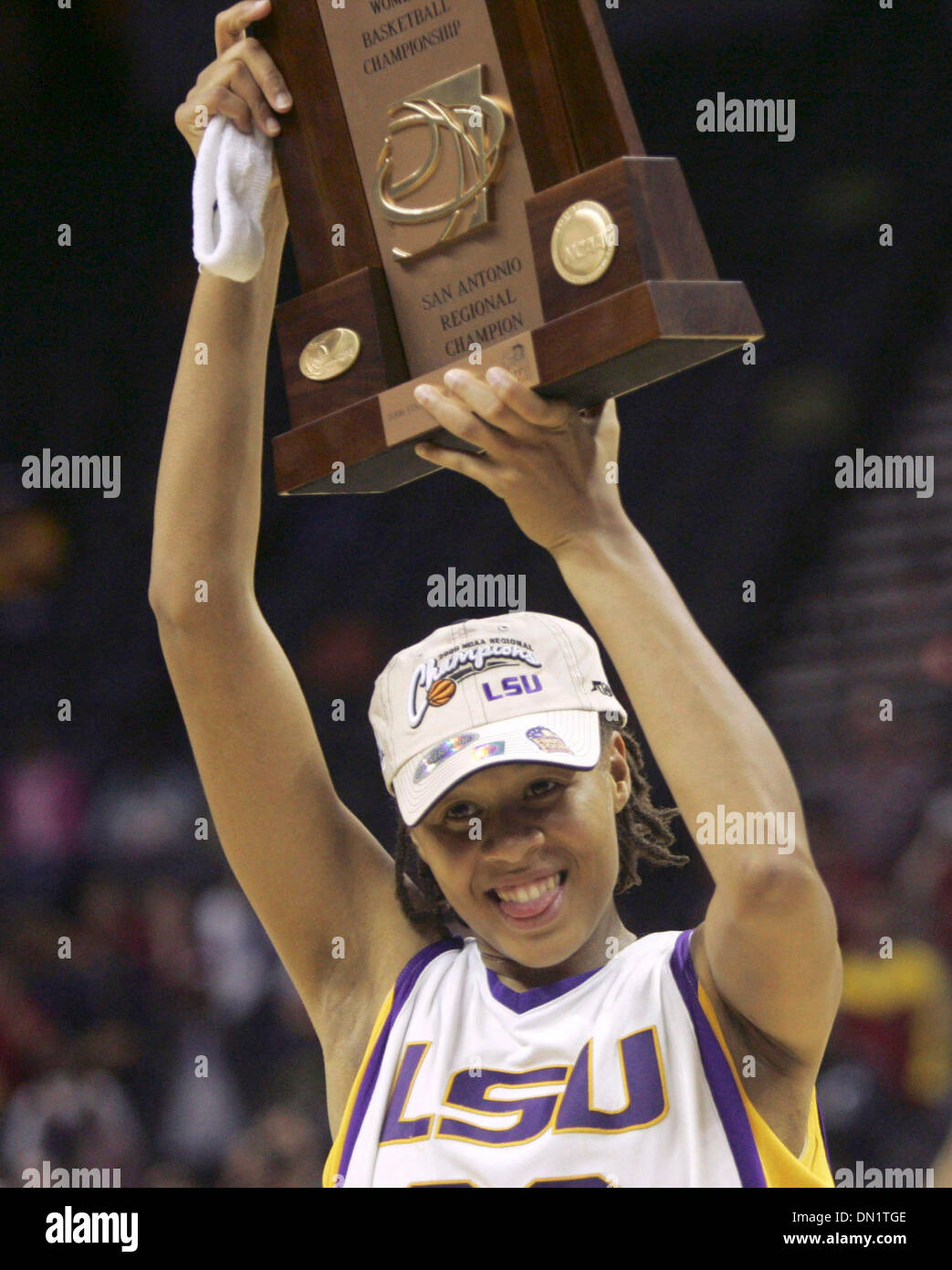 Mar 27, 2006; San Antonio, TX, USA; NCAA Women's Basketball: LSU's ...