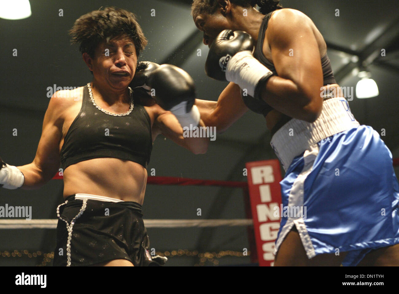 Apr 01, 2006; Ignacio, CO, USA; Professional Boxer LAURA SERRANO from ...