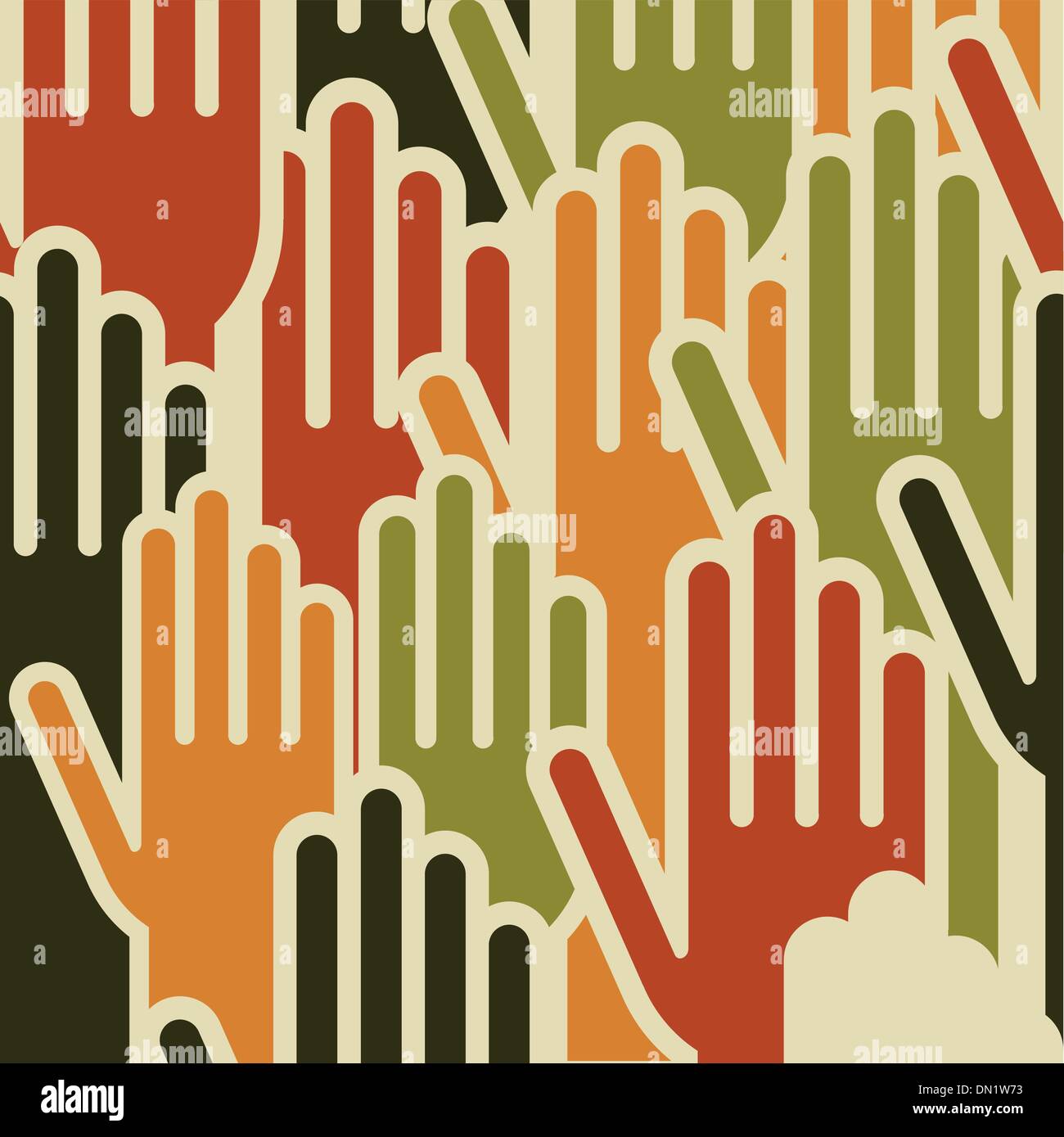 Multi ethnic people social Stock Vector Images - Alamy