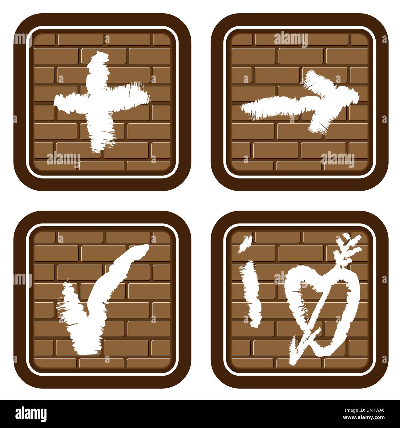 Arrows from the heart Stock Vector Images - Alamy