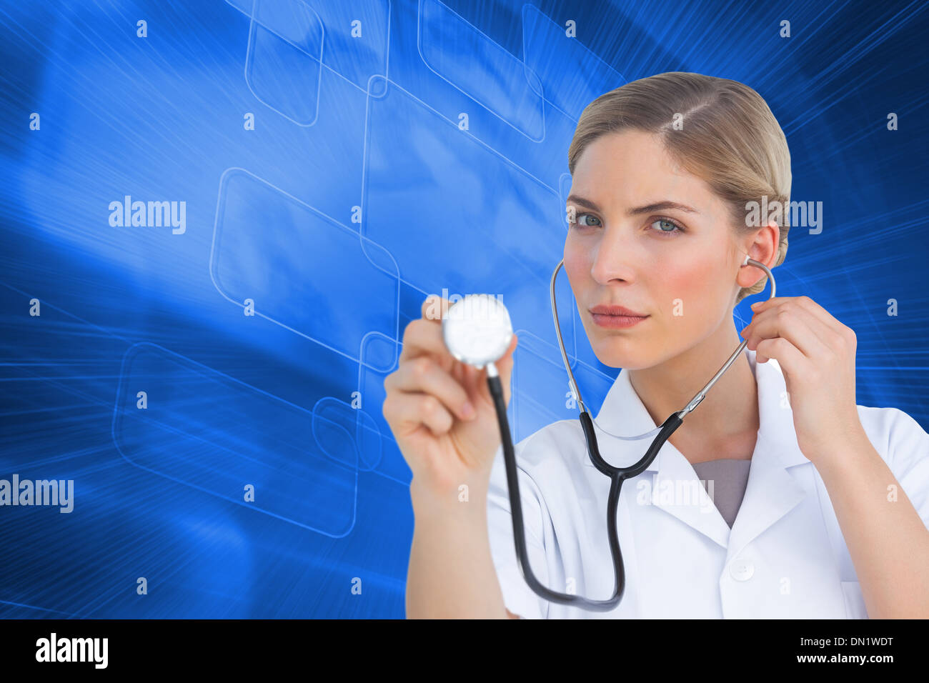 Serious nurse hi-res stock photography and images - Alamy