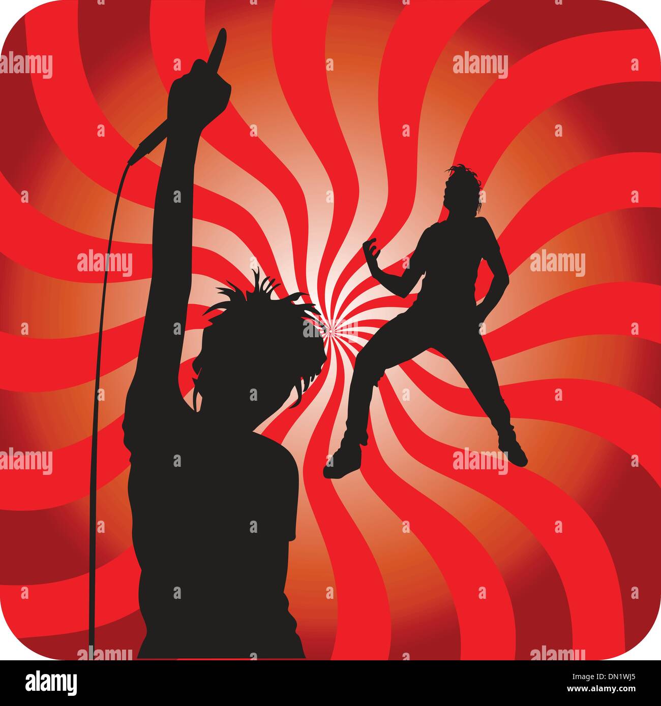 Rap music culture Stock Vector Images - Alamy