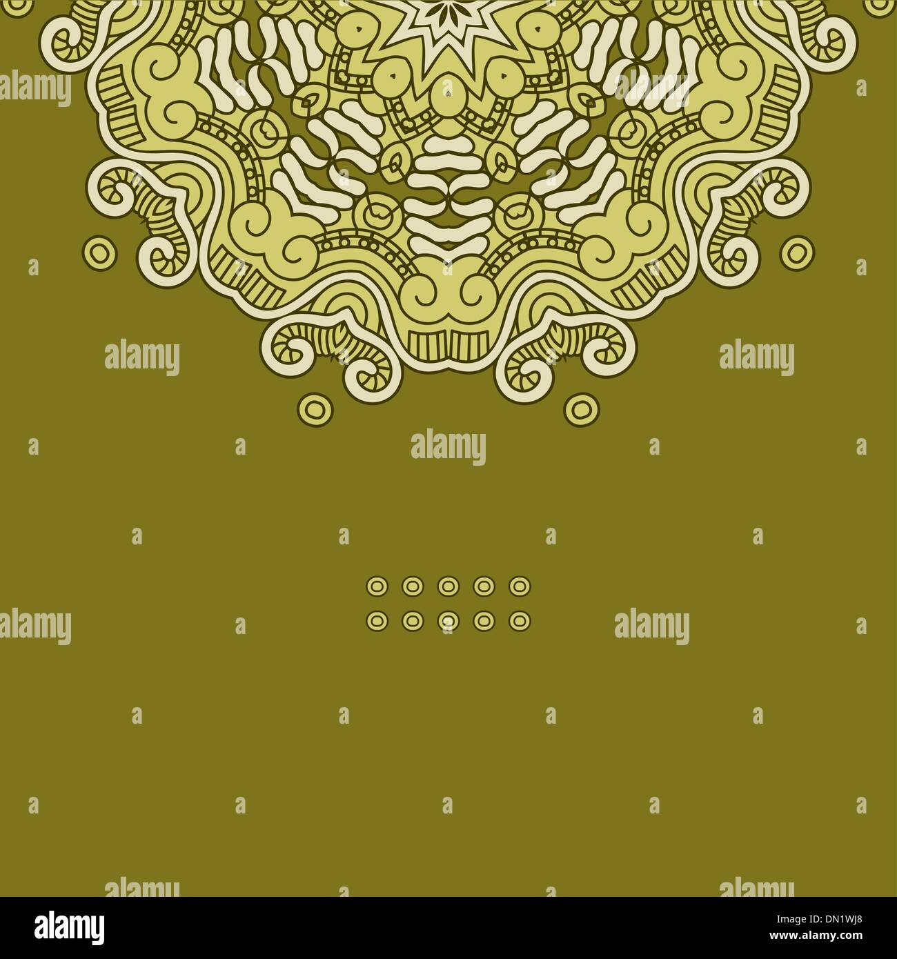 Vector round decorative design element Stock Vector Image & Art - Alamy