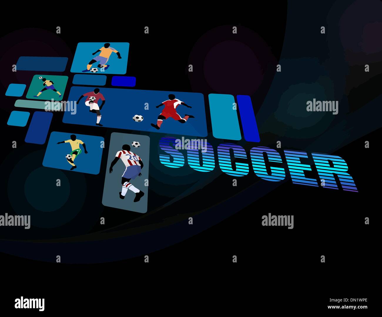 Soccer abstract background Stock Vector Image & Art - Alamy