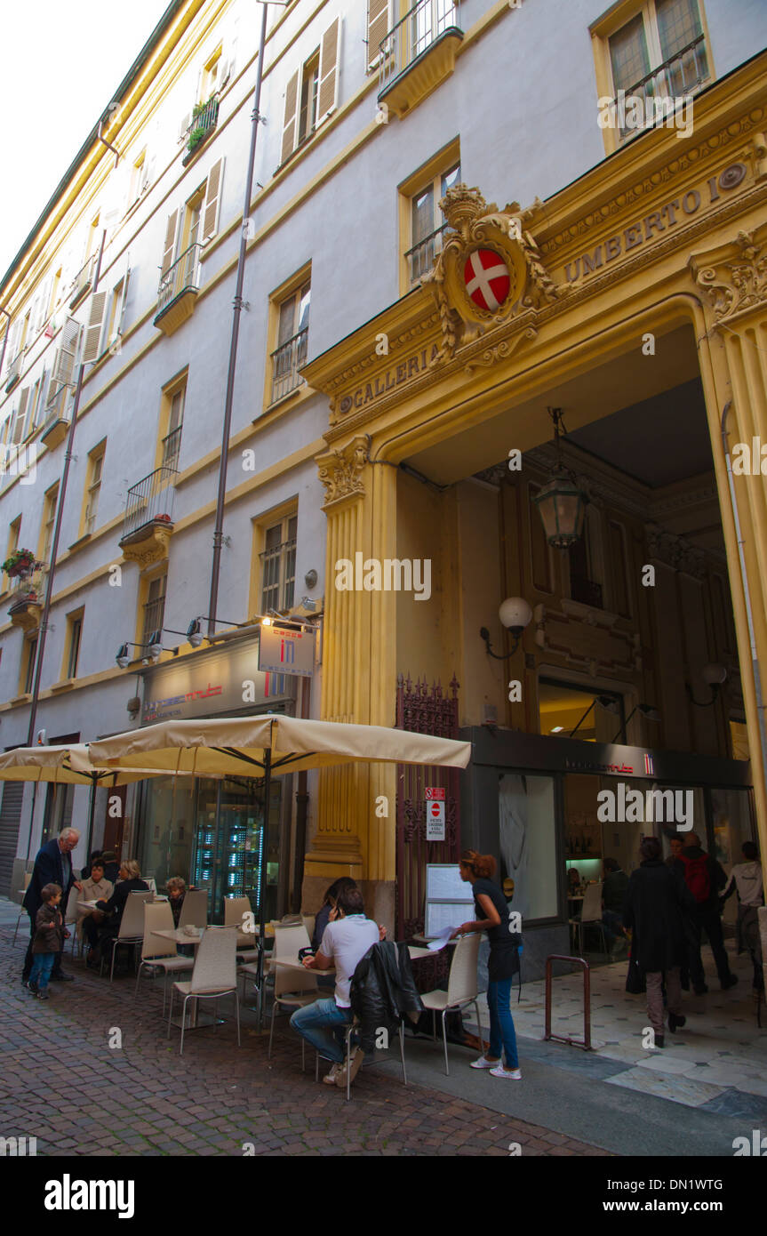 Galleria Umberto I shopping arcade covered passage Quadrilatero Romano ...