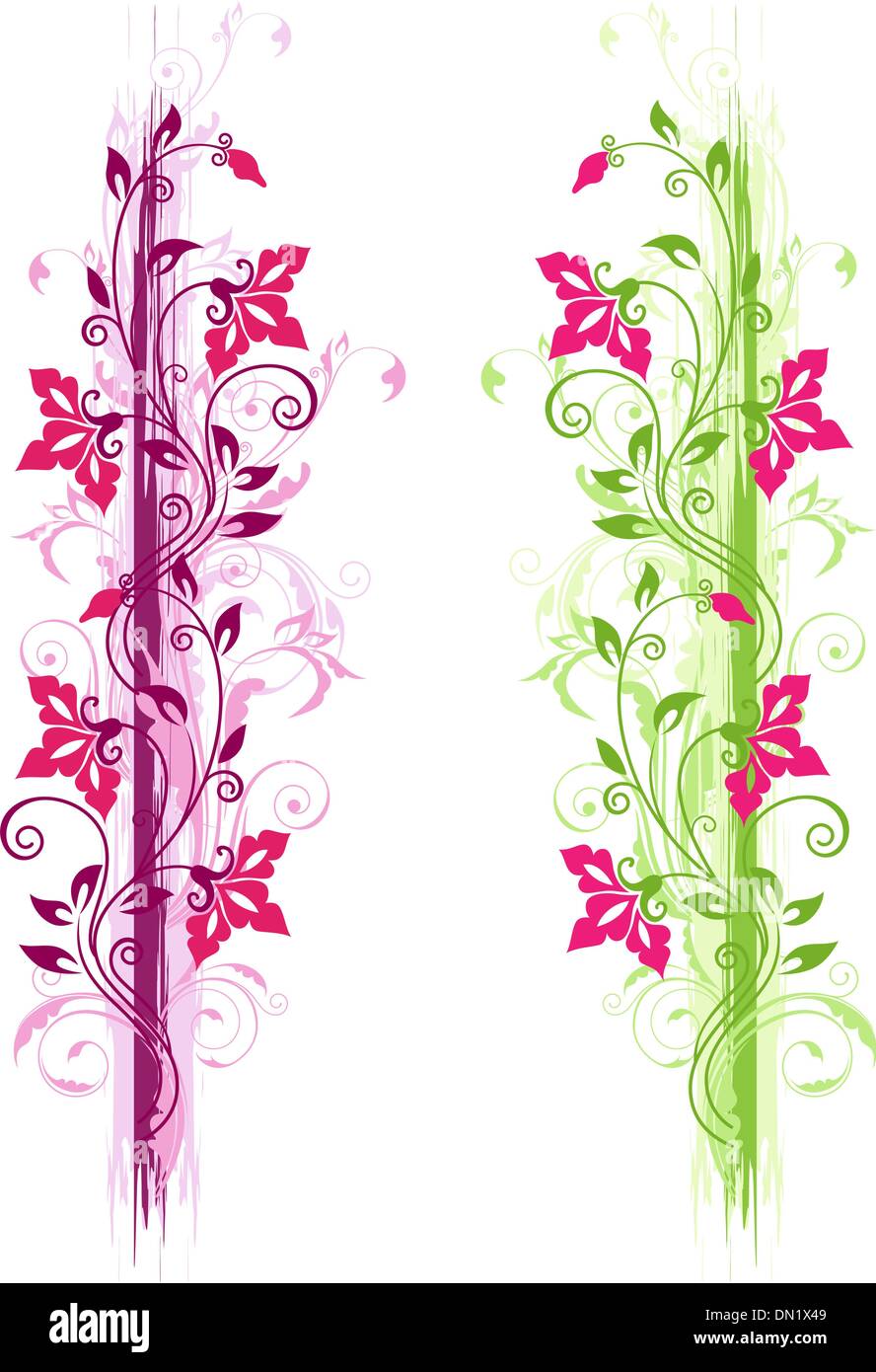 Violet and green background Stock Vector Images - Alamy