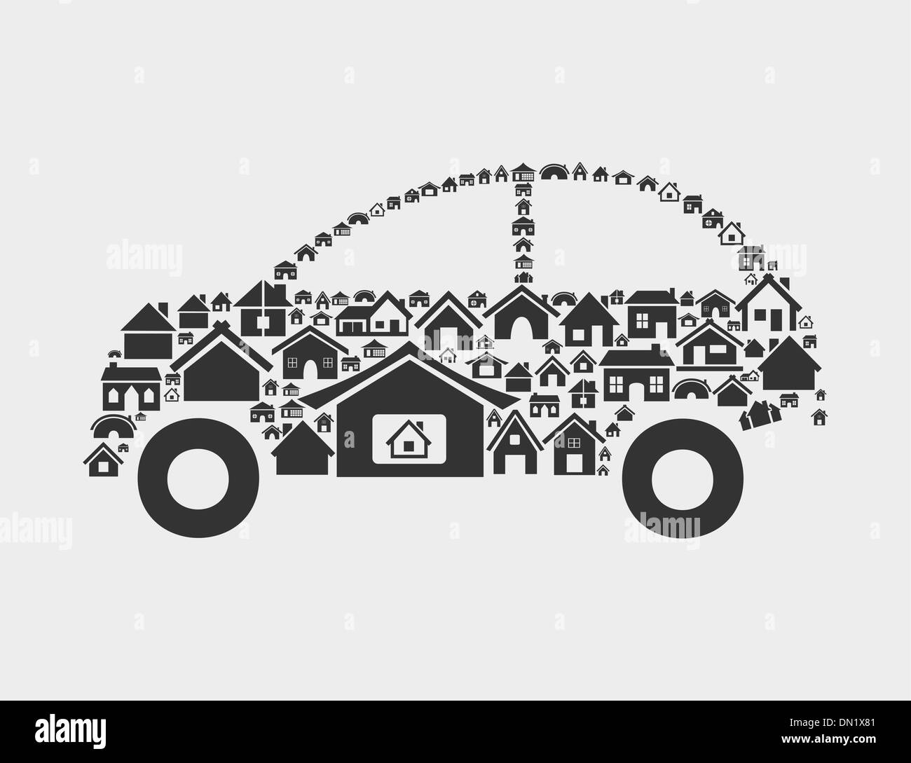 Car architecture Stock Vector Images - Alamy