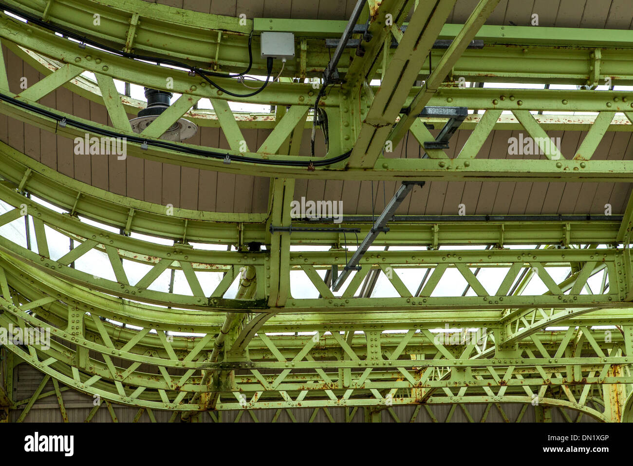 Wemyss Bay Rail Station Roof Structure, Inverclyde, Scotland Stock ...