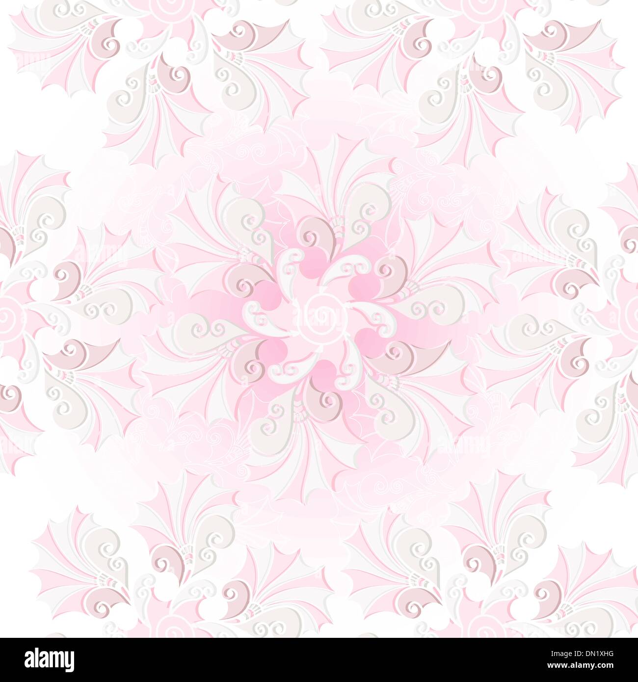 Pattern circle pink symmetry hi-res stock photography and images - Alamy