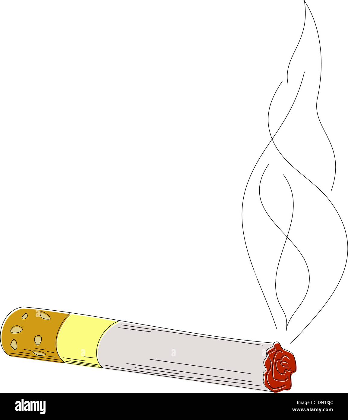 Sketch cigarettes. eps10 Stock Vector Image & Art - Alamy
