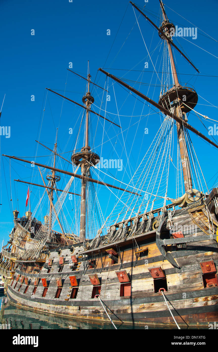 Il Galeone Naptune replica 17th century galleon ship Porto Antico the ...