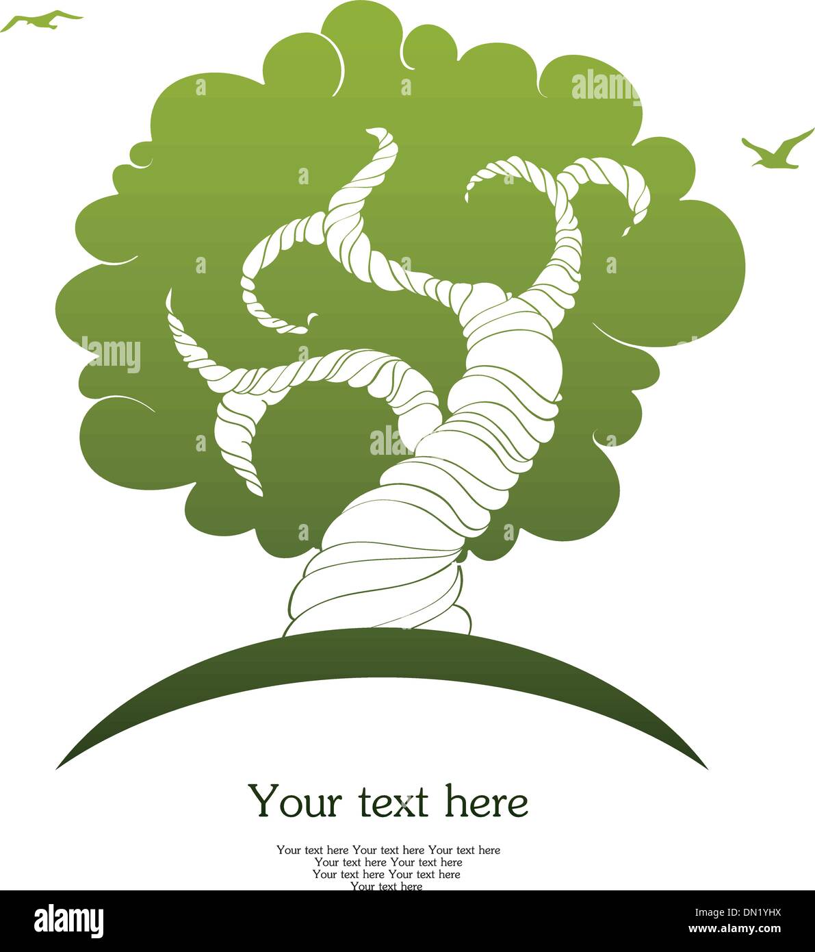 Stylized tree hi-res stock photography and images - Alamy