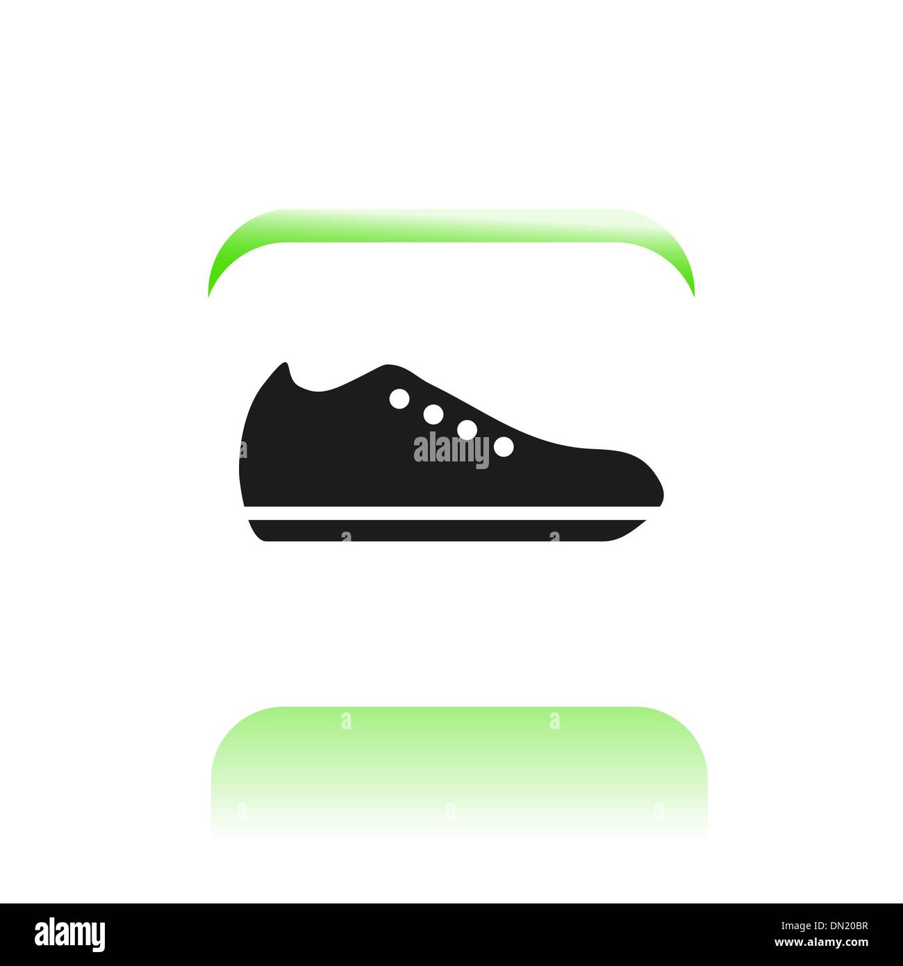Vector illustration of single isolated shoe icon Stock Vector Image ...