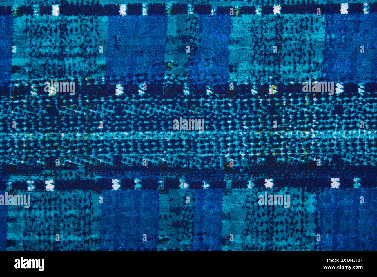 The blue material in abstract patterns Stock Photo - Alamy