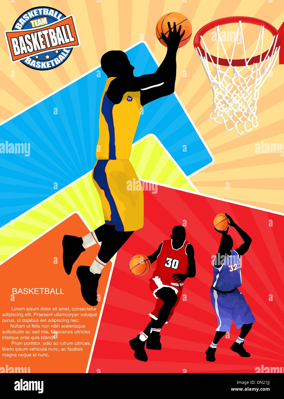 Advertising poster card Stock Vector Images - Alamy