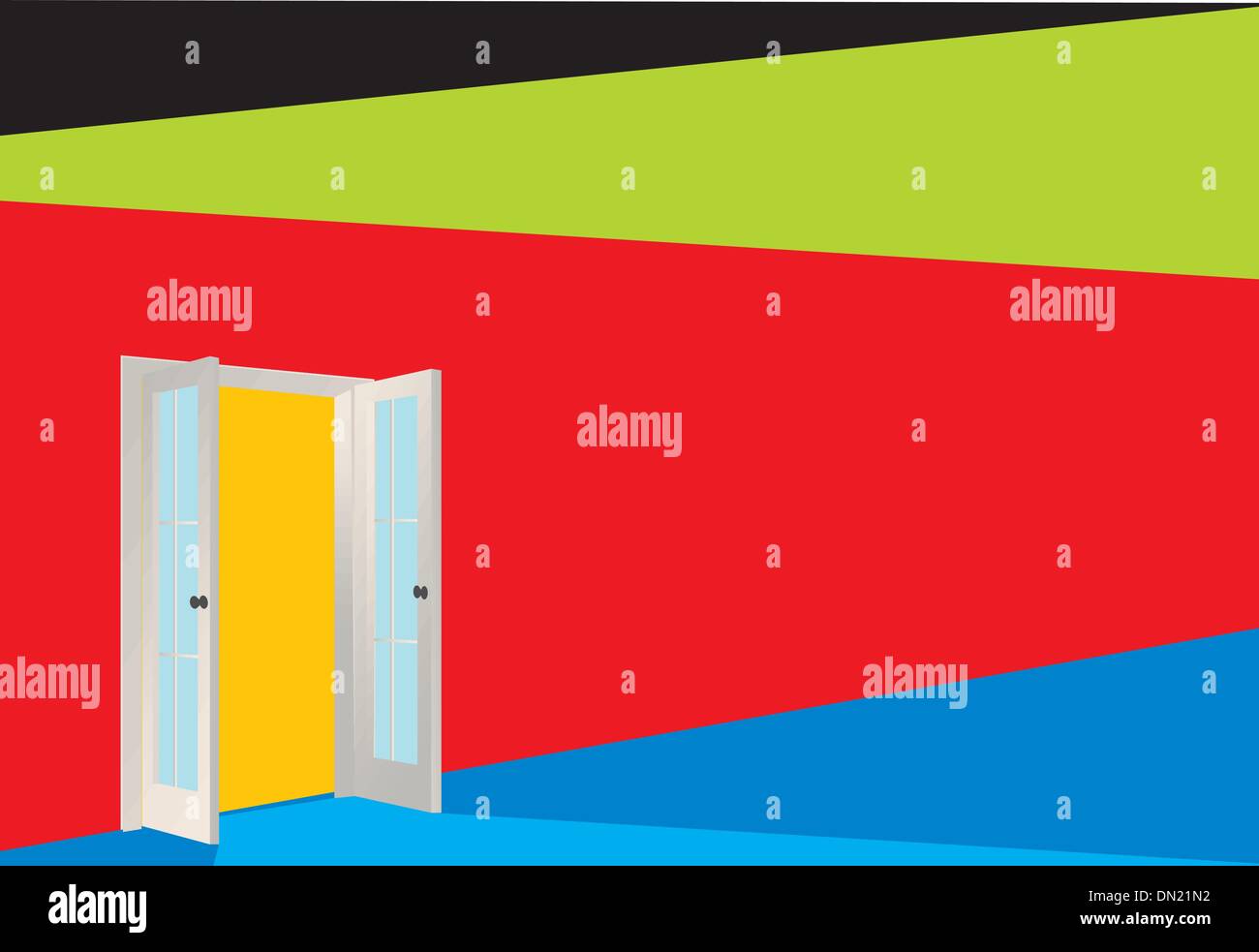 Abstract outdoor art Stock Vector Images - Alamy