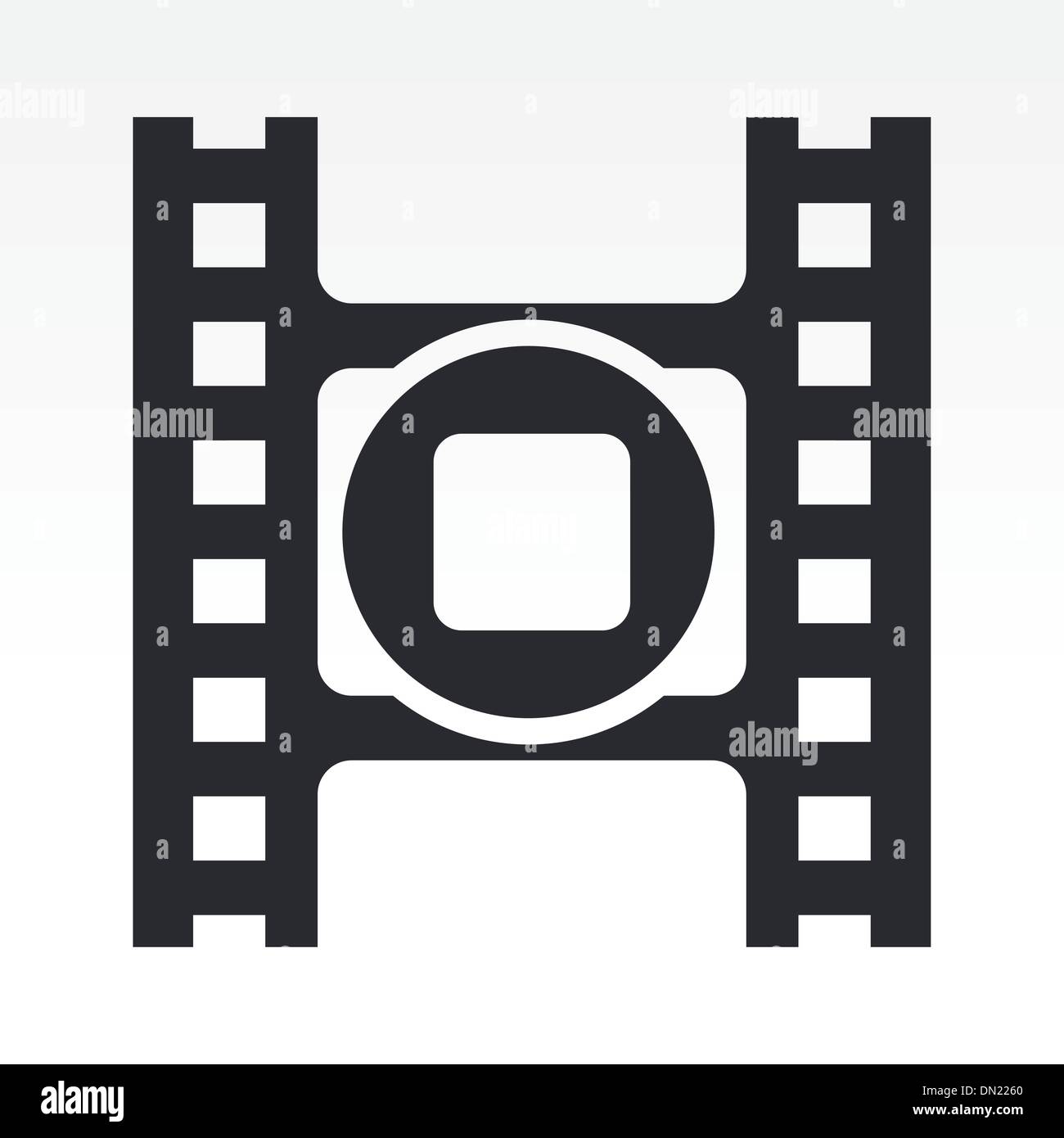 Vector illustration of isolated stop video icon Stock Vector Image ...