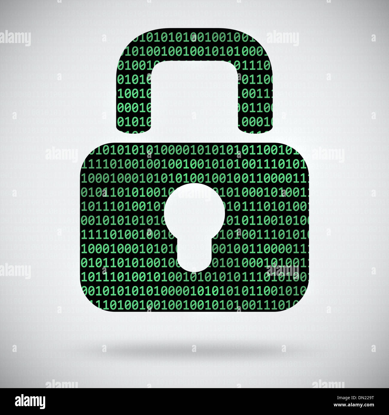 Computer security sign Stock Photo - Alamy