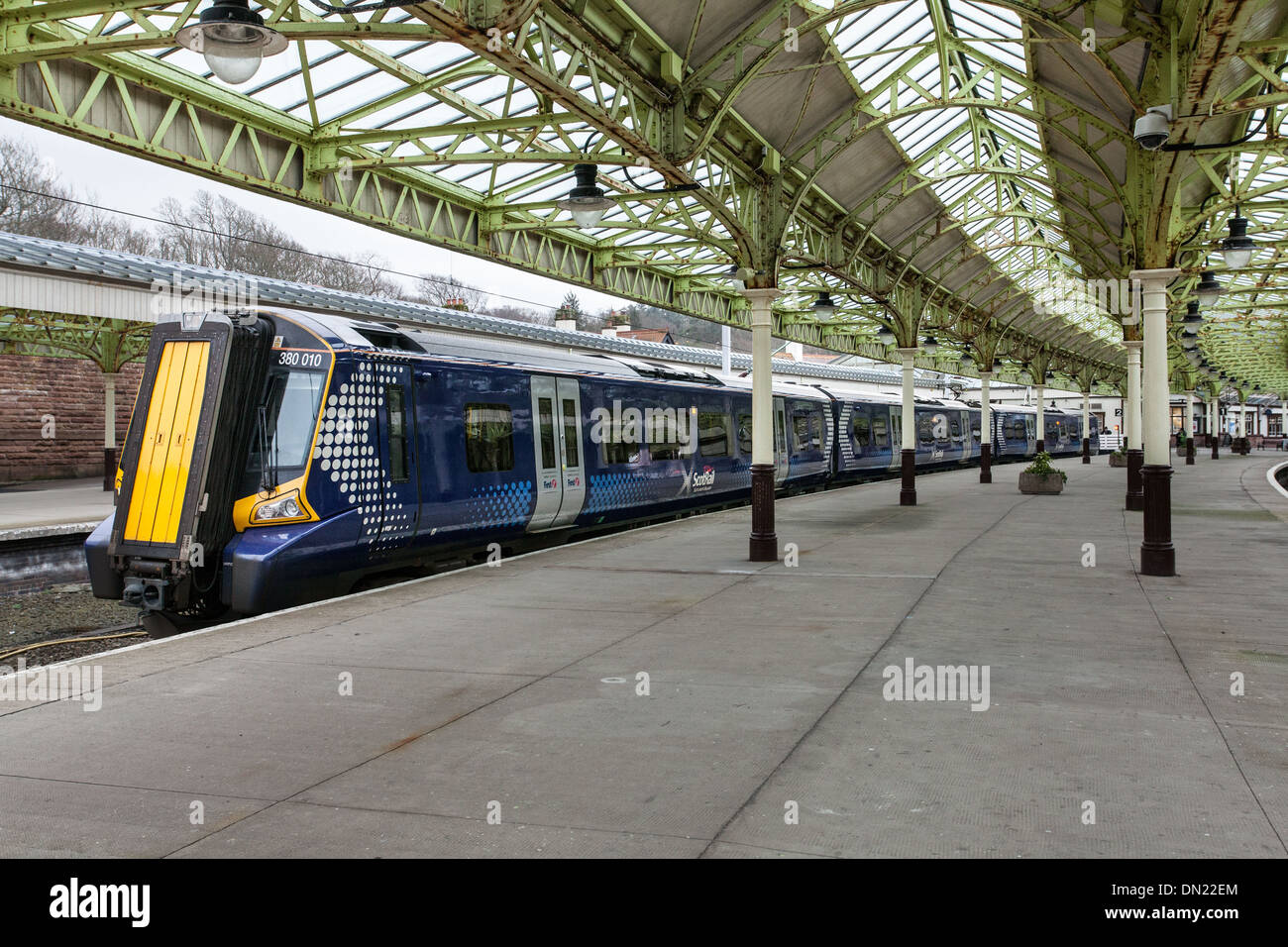 Scotrail Class 380 010 Electric Multiple Unit, Wemyss Bay Rail Station ...