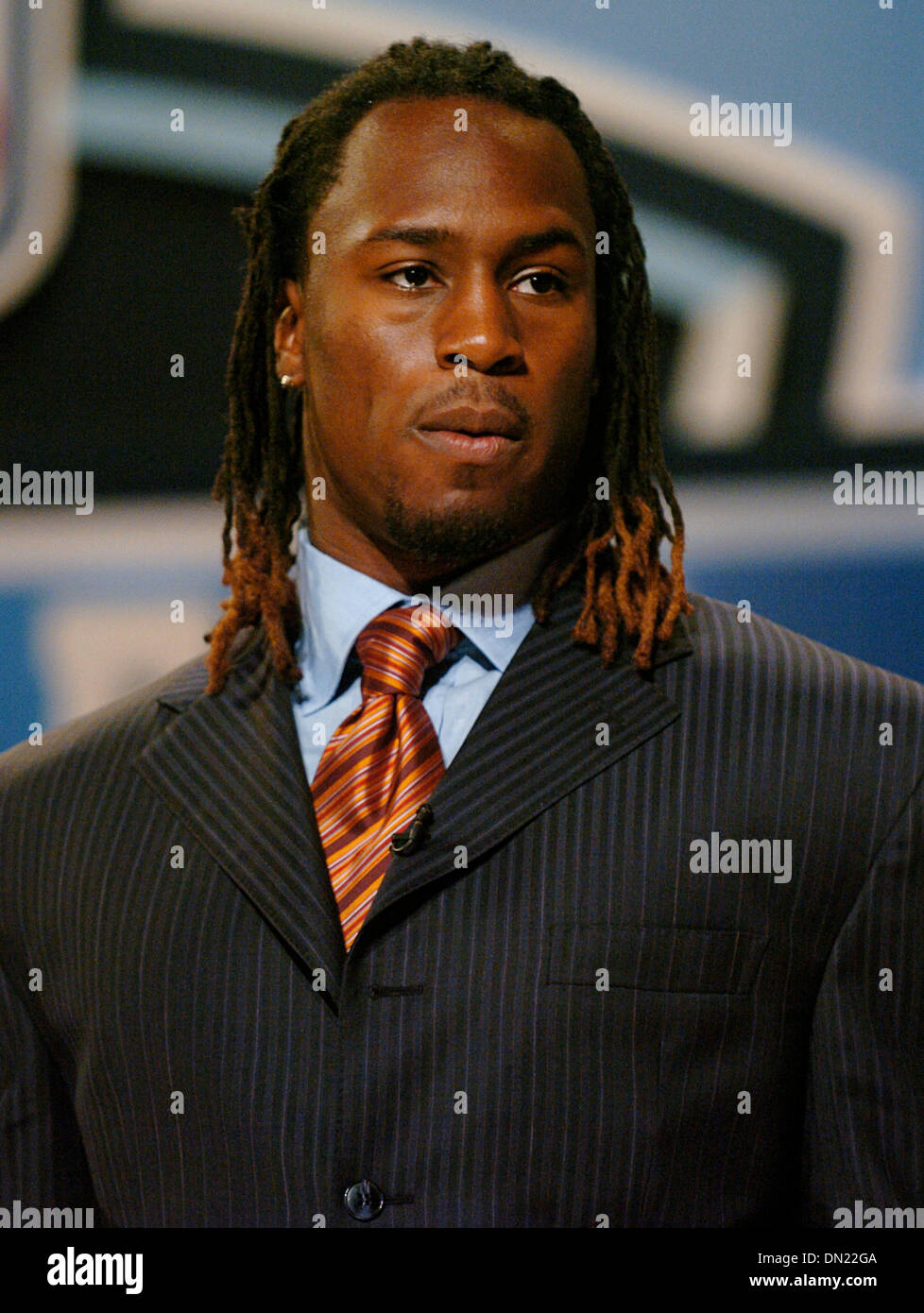 Apr 29, 2006; Manhattan, New York, USA; NFL Football: Vernon Davis ...