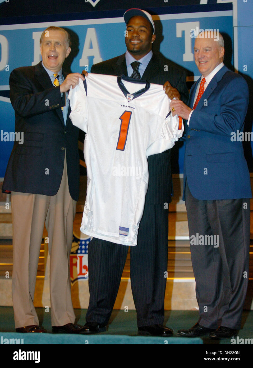 Apr 29, 2006; Manhattan, New York, USA; NFL Football: LtoR: NFL ...