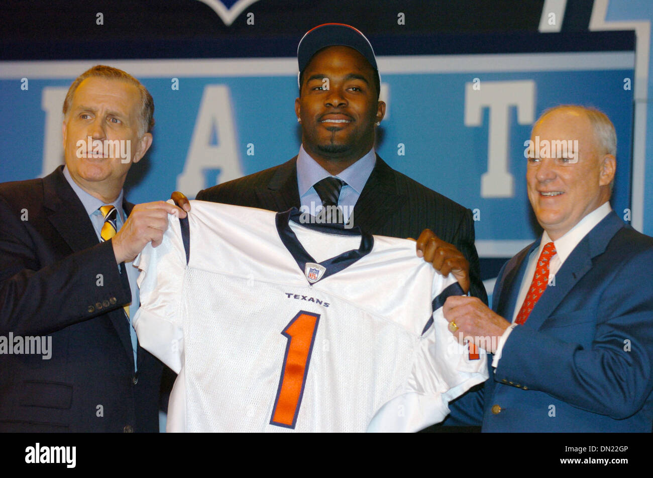 Apr 29, 2006; Manhattan, New York, USA; NFL Football: LtoR: NFL ...