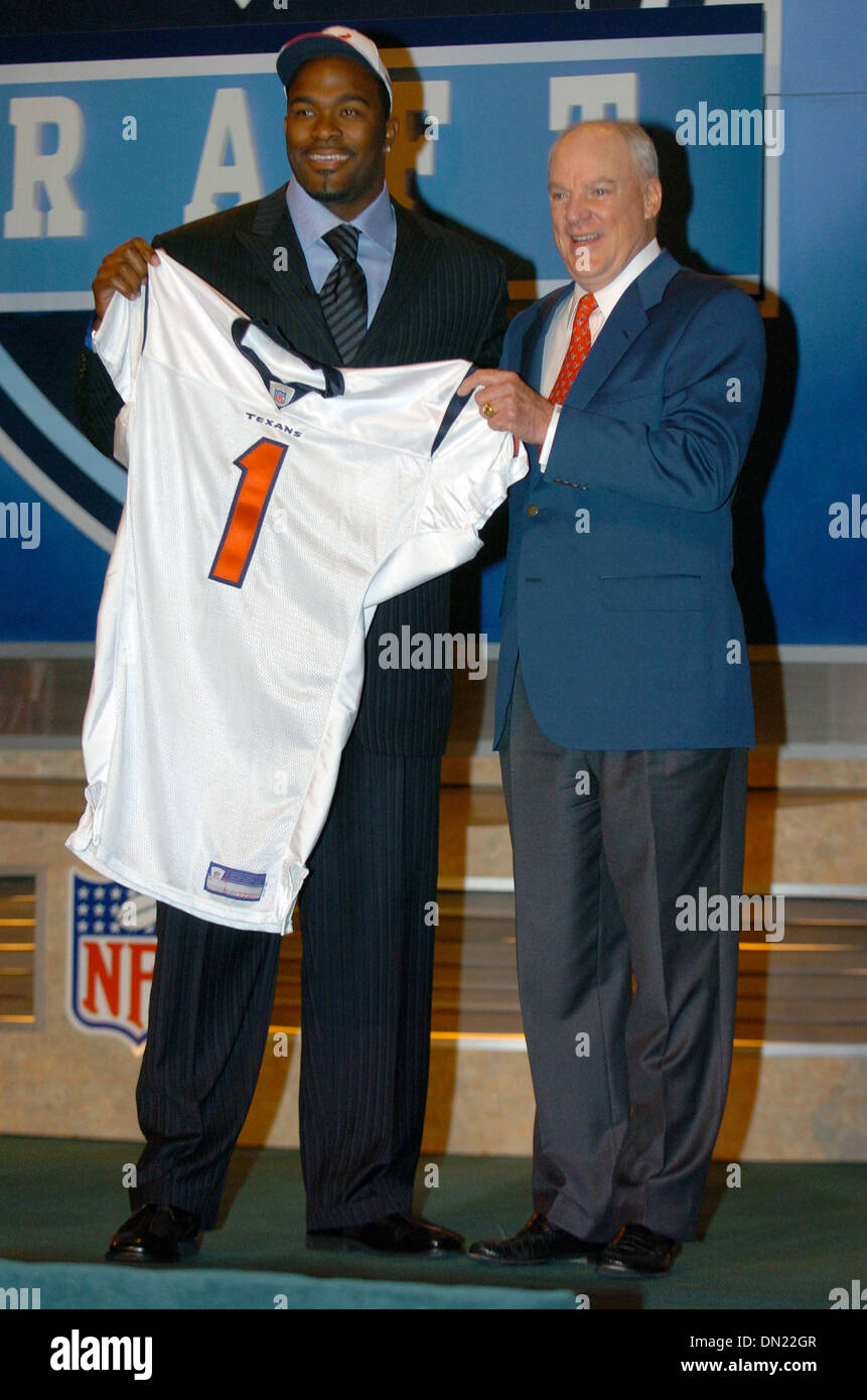 Apr 29, 2006; Manhattan, New York, USA; NFL Football: Mario Williams ...