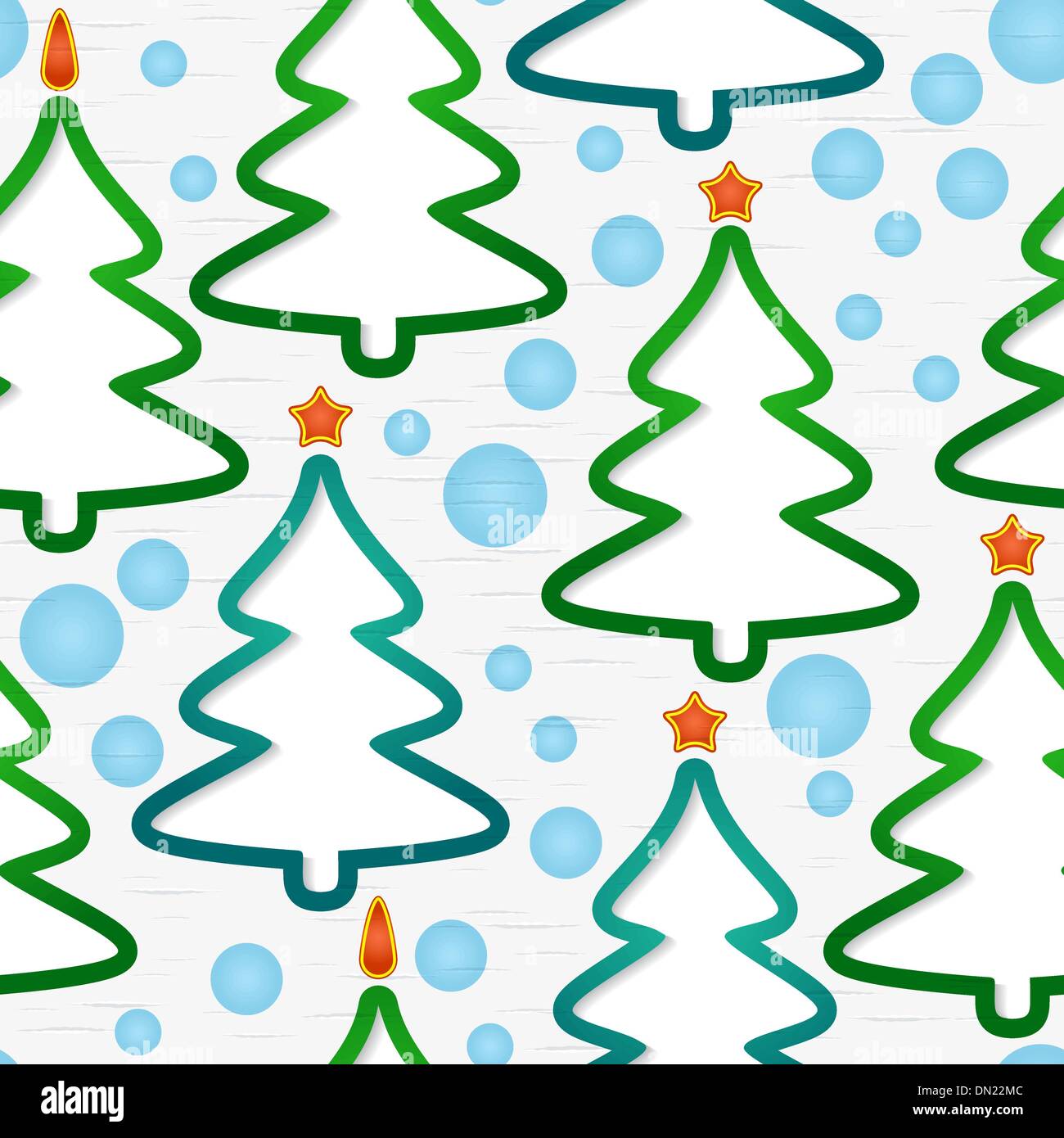 Seamless background trees Stock Vector Images - Alamy